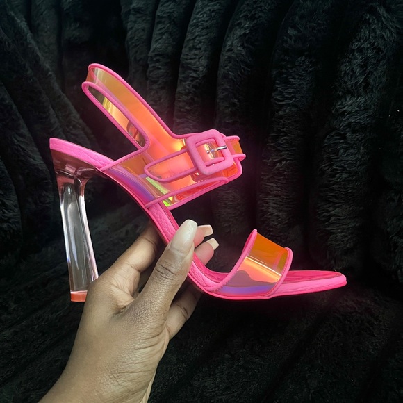 Christian Louboutin | Shoes | Christian Louboutin Pvc Heels | Poshmark